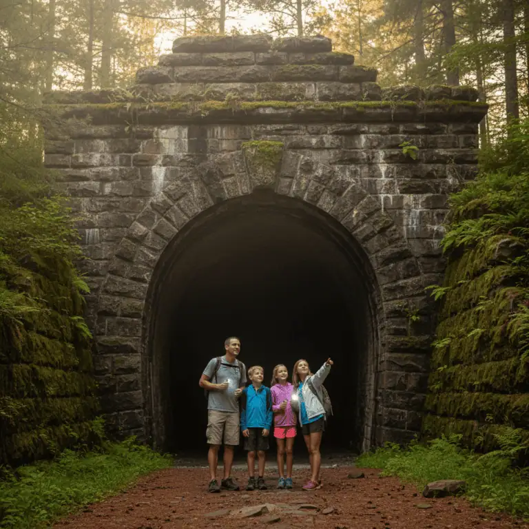 Discover 1881 Mysteries of the Dells Railroad Tunnels - Bonanza Camping ...
