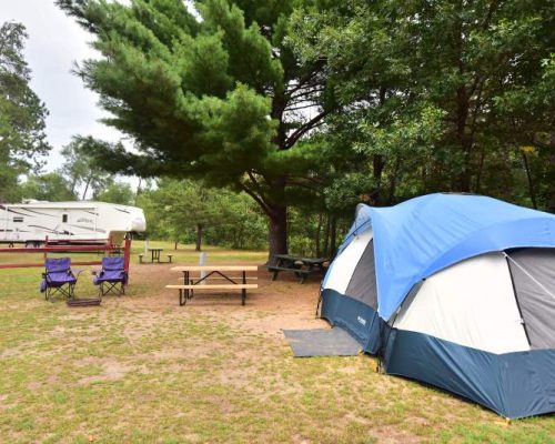 Wisconsin Dells Tent Campsites